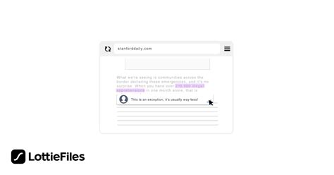 Free Along Web Annotator Annotation Tutorial Animation By Axel Peytavin Lottiefiles