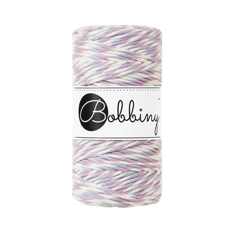 Bobbiny Makramee Garn 3mm Magic Iris Artofit