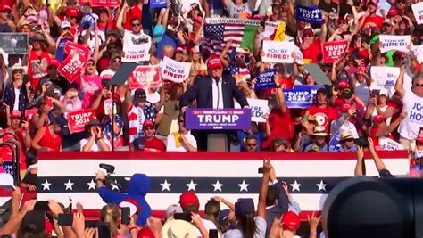 Biden Says Politics Cant Be Battlefield After Trump Rally Shooting