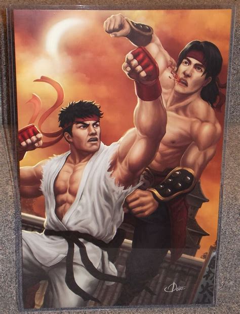 Street Fighter Vs Mortal Kombat Fan Art
