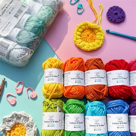 Friends Cotton 8 8 Mini Color Pack Point Store Friends Uk