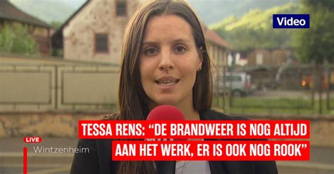 Tessa Rens In Wintzenheim Dorp In Diepe Rouw