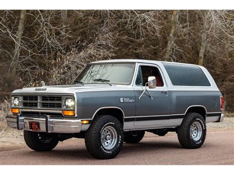 1986 Dodge Ramcharger For Sale Cc 1804296