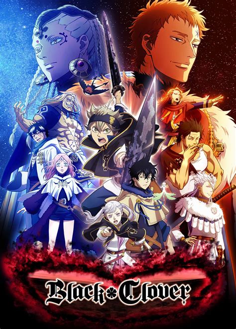 Black Clover Posters Officially Licensed Merch Prints Pictures