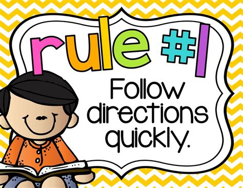 Follow Instructions Clipart