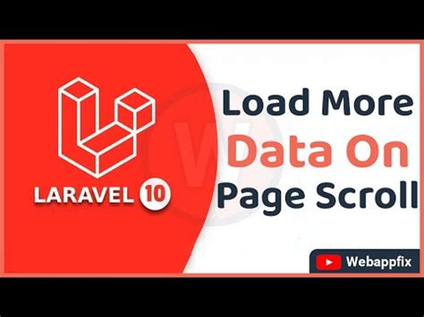 Load More Data on Page Scroll in Laravel10 | Load More Data in Laravel Using Ajax | Load More ...