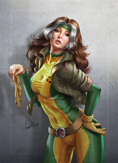 Rogue X Men By Douglas Bicalho On Deviantart