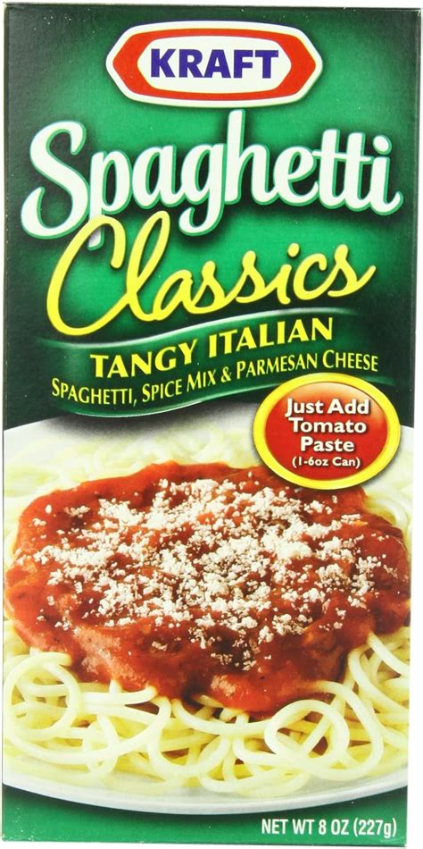 Kraft Spaghetti Classics Tangy Italian Grocery And Gourmet