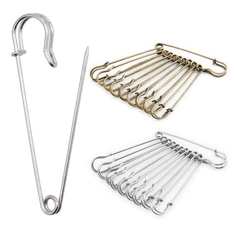 Spencer 30pcs Large Safety Pins 3 Inch Heavy Duty Safety Pins Assorted