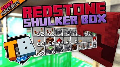 Redstone Shulker Box Truly Bedrock 1 14 Minecraft Bedrock Edition