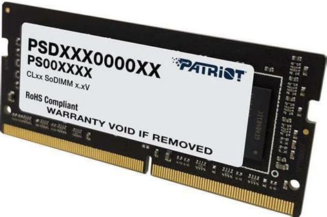 Patriot Signature 16GB DDR4-3200MHz (PSD416G320081S) - Skroutz.gr