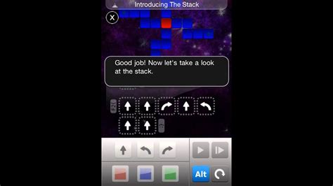 robozzle tutorial introducing the stack youtube