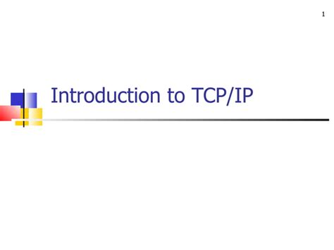 Tcp Ip Ppt Computer Networking Computing