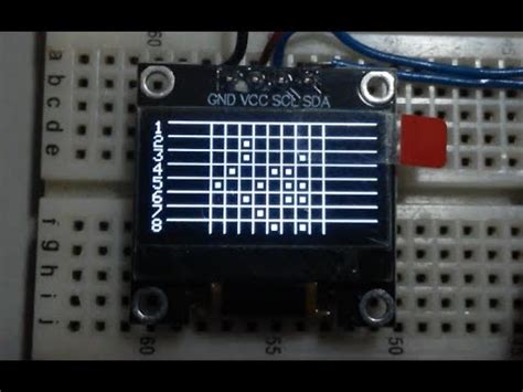 Recycled Mouse Scroll Wheel Rotary Encoders OLED Display And Arduino 8x8 Matrix Interface