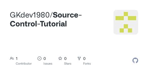 GitHub GKdev Source Control Tutorial