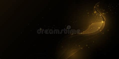 Illustration Vector Abstract Wave Flow Line Motion Pattern And