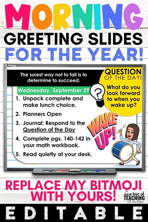 Classroom Morning Greeting Ideas Artofit