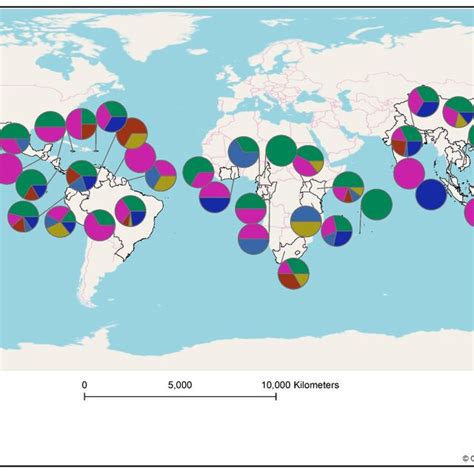 Global Distribution Of Forest Biodiversity Disturbance Factors Download Scientific Diagram