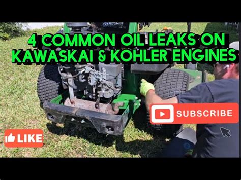 Kohler Command Engine Oil Leaking Problems: Quick Fixes
