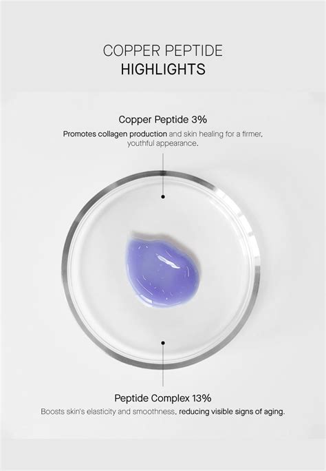 Anti Aging Copper Peptide Treatment Copper Peptide Theramid Niche Beauty Lab