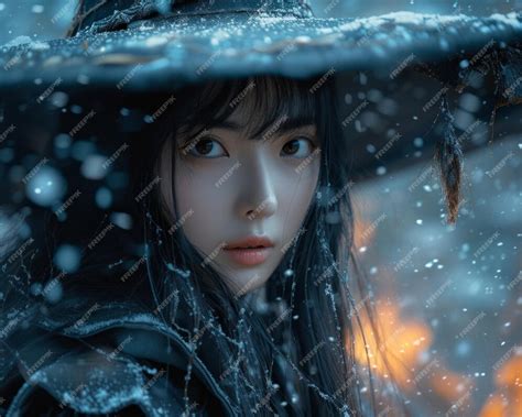 Mage Mystic Path Full Of Elemental Spells And Powerful Magic Premium Ai Generated Image