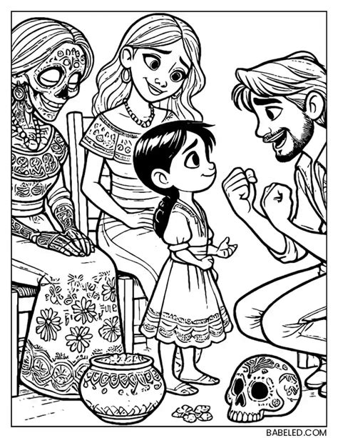 11 Free Printable Coco Coloring Pages Sheets And Pictures For Adults