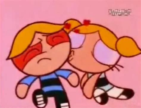 Bubbles Kissing Boomer Суперкрошки Рисунки диснея Hello Kitty картинки