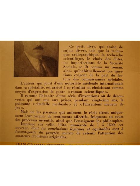 Dr Clement ChaussÉ La Citadelle Et La Puissance De Linvention 1961 Grassin