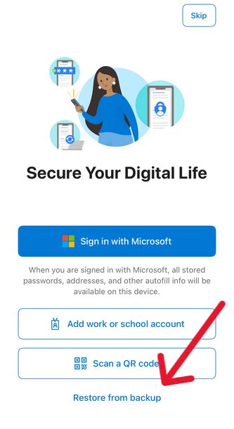How To Back Up Microsoft Authenticator