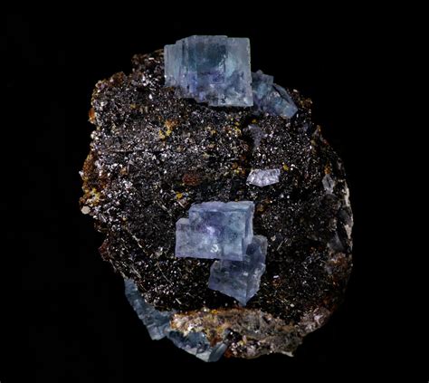 Fluorite On Ruby Jack Sphalerite Minerva No 1 Mine Cave In Rock