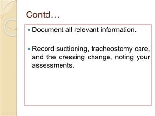 Tracheostomy Ppt