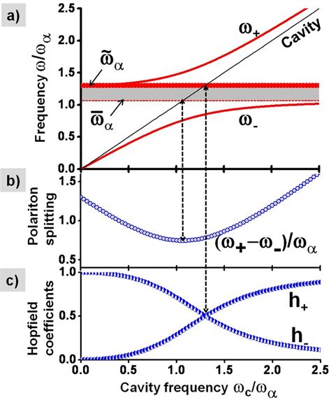 A Polariton Dispersion Normalized At The Bare Intersubband Download Scientific Diagram