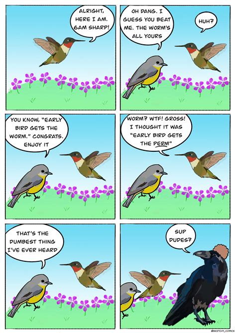 Early Bird Sketchy Comics