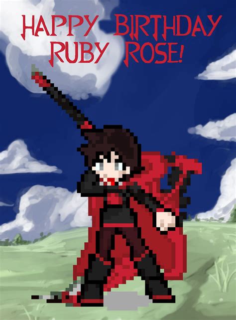 Happy Birthday Ruby Rose By Beewinter55 On Deviantart