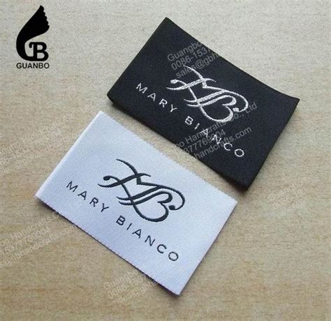 Customized Fabric Label Printed Printable T Shirt Clothing Labels