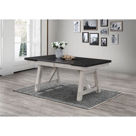 Crown Mark Maribelle 2158cg T Topleg Cottage Style Two Toned Dining