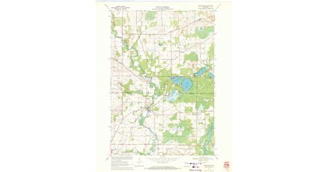 1969 Map Of Embarrass Wi — High Res Pastmaps