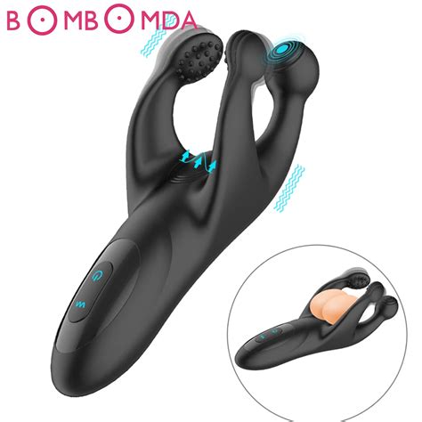 Testicle Massager Vibrators For Men Sexy Toys Silicone Prostate