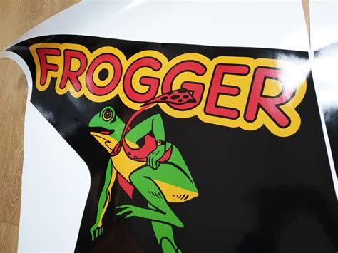 Frogger Side Art Pair Arcade Art Shop