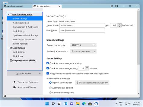 centos stream 9 add mail user virtual user server world