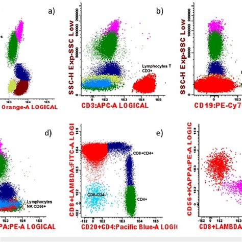 Flow Cytometry Charts Primary Characterization A Cd45 Is A