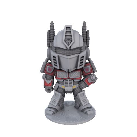 🤖 Optimus Prime Knit Style 3d Print Model・ Stl File For 3d Printing・cults