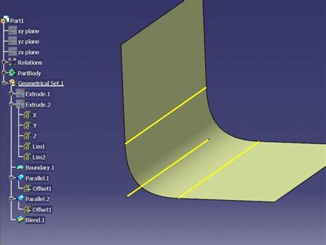 Catia Surfaces Control Blends Offset With Single Parameter Value Ime Wiki