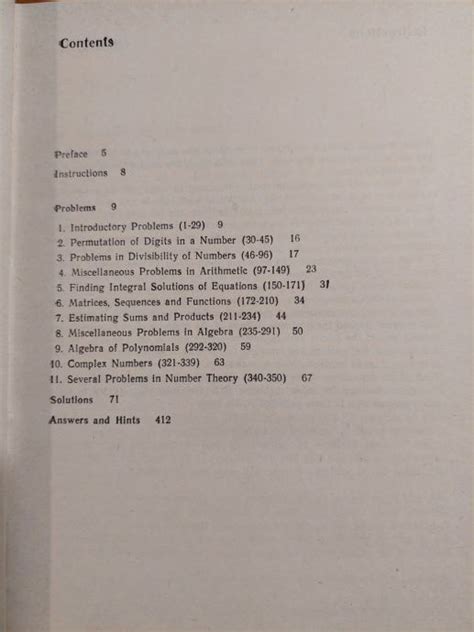 Selected Problems And Theorems In Elementary Mathematics