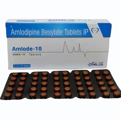 10mg Amlode Amlodipine Besylatetablets Ip At Best Price In Nagpur