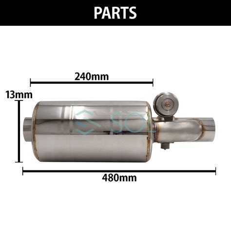 Yahooオークション 63mm 可変バルブ タイコ マフラーサイレンサー