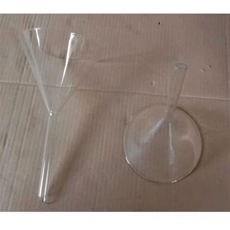 Glass Laboratory Long Stem Funnel Capacity 100ml 4 Inch At ₹ 55
