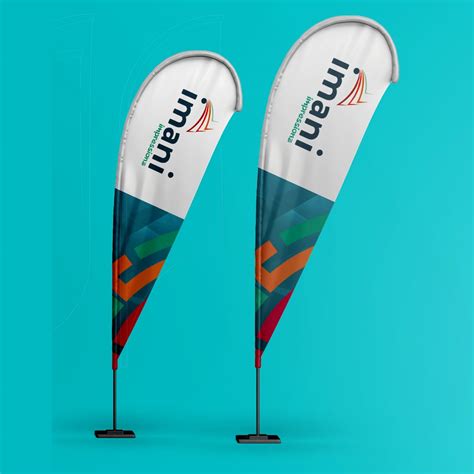 Teardrop Banner High Quality Print