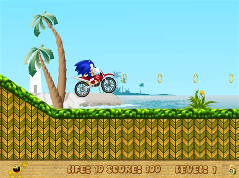 Sonic Ride Play Online On Flash Museum 🕹️