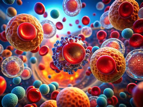 3d Blood Cell Structure A Detailed Look At Cellular Dynamics In Liquid